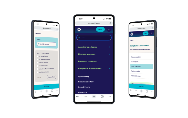 Case Study: Alberta Insurance Council Website - Paper Leaf